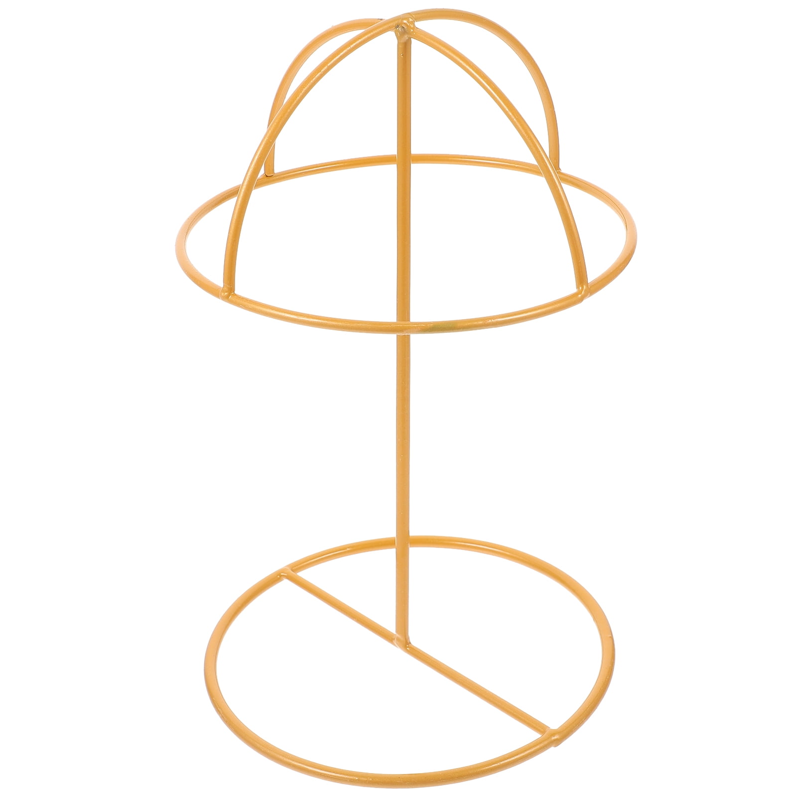 CYLINDSOME Hat Display Stand Metal Table Hat Rack Wig Display Stand ...