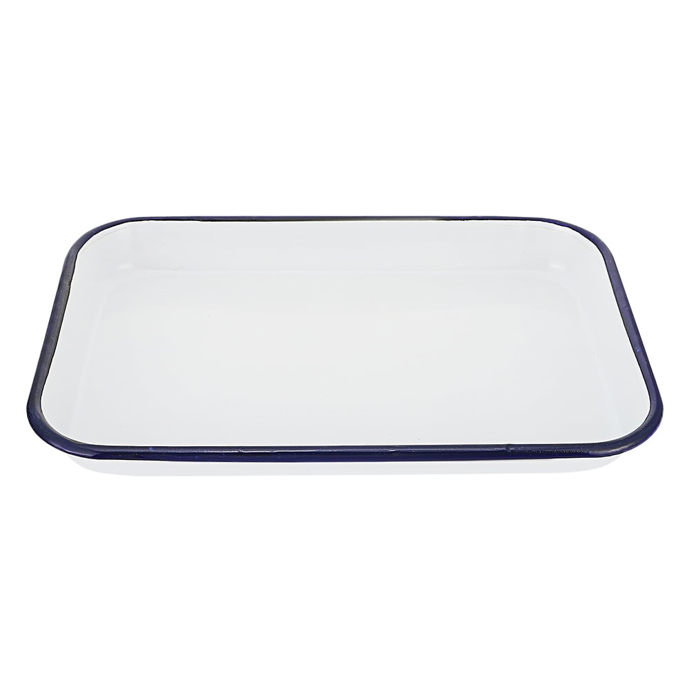 BESTYASH Laboratory Storage Tray White Enamel Organizing Vials 1Set ...