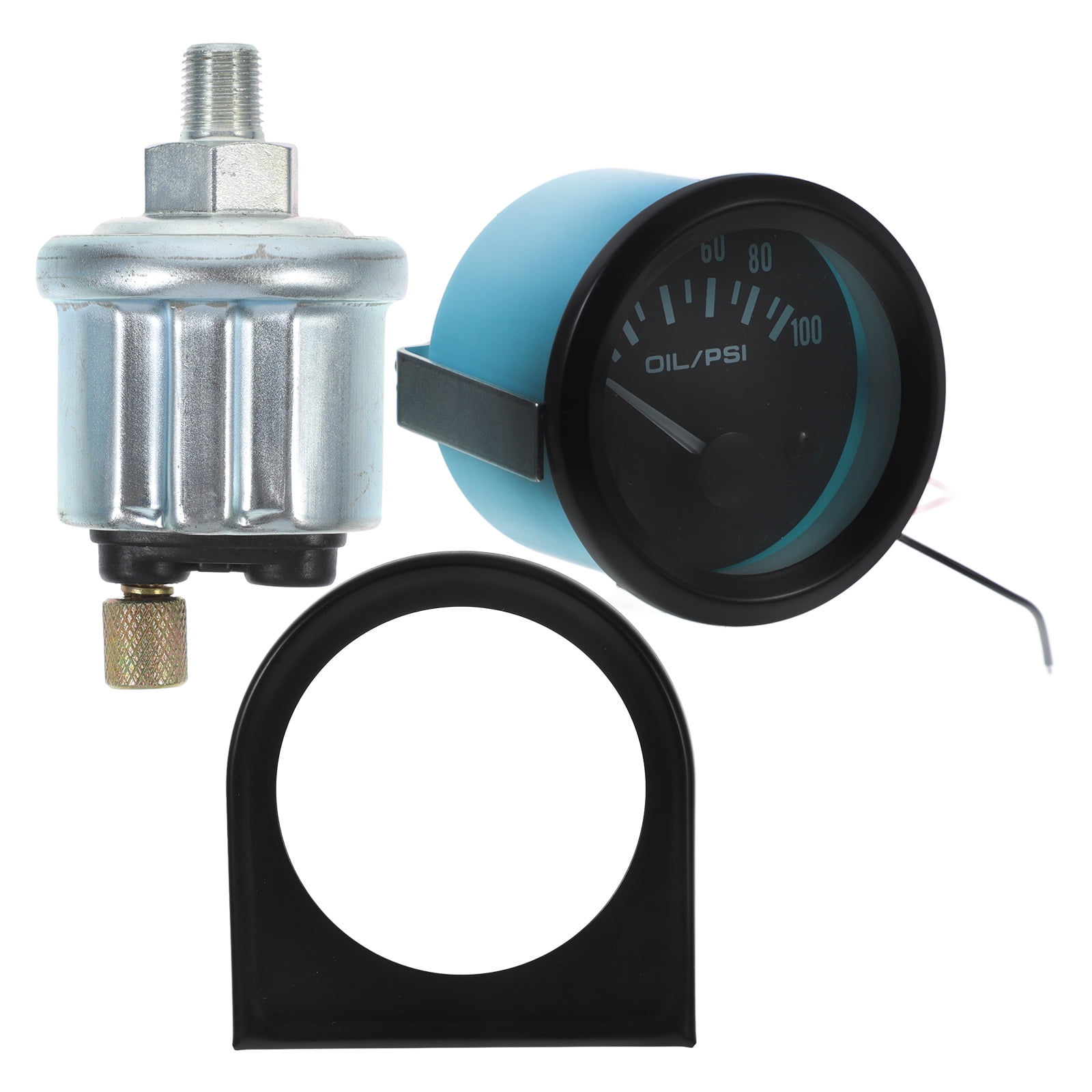 CYLINDSOME Oil Pressure Gauge 52mm Oil Pressure Meter 12v Automotive ...