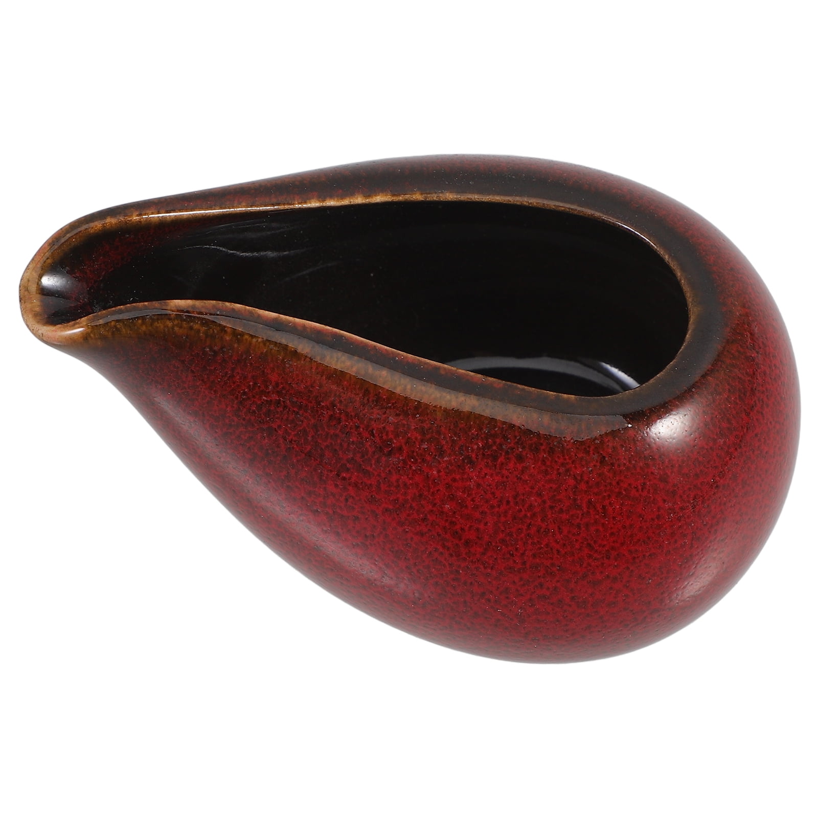 CYLINDSOME Sauce Jug Ceramic Milk Jug Steak Sauce Cup Mini Syrup Jug ...