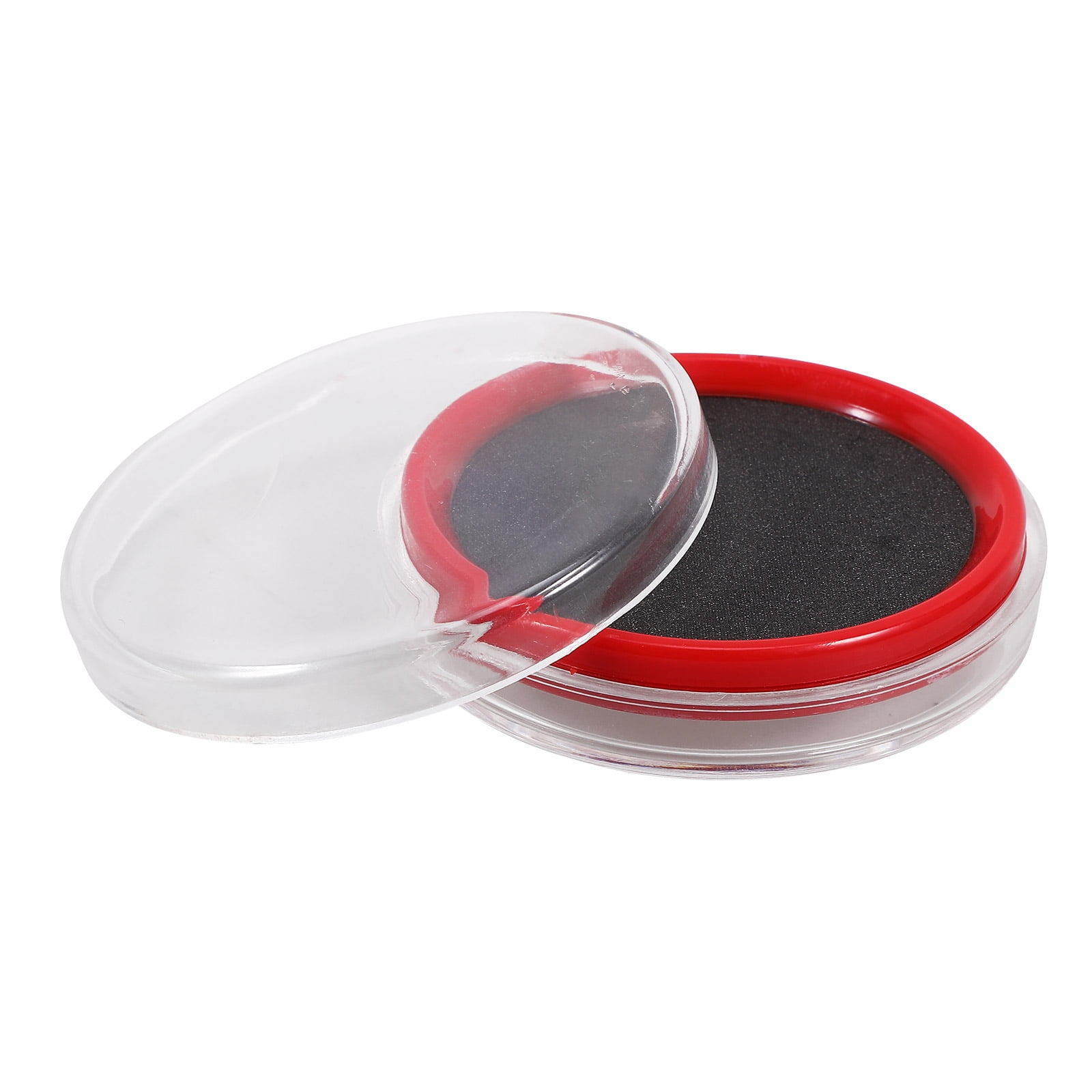 CYLINDSOME Small Round Inkpad Multi-use Ink Pad Tool Round Document ...