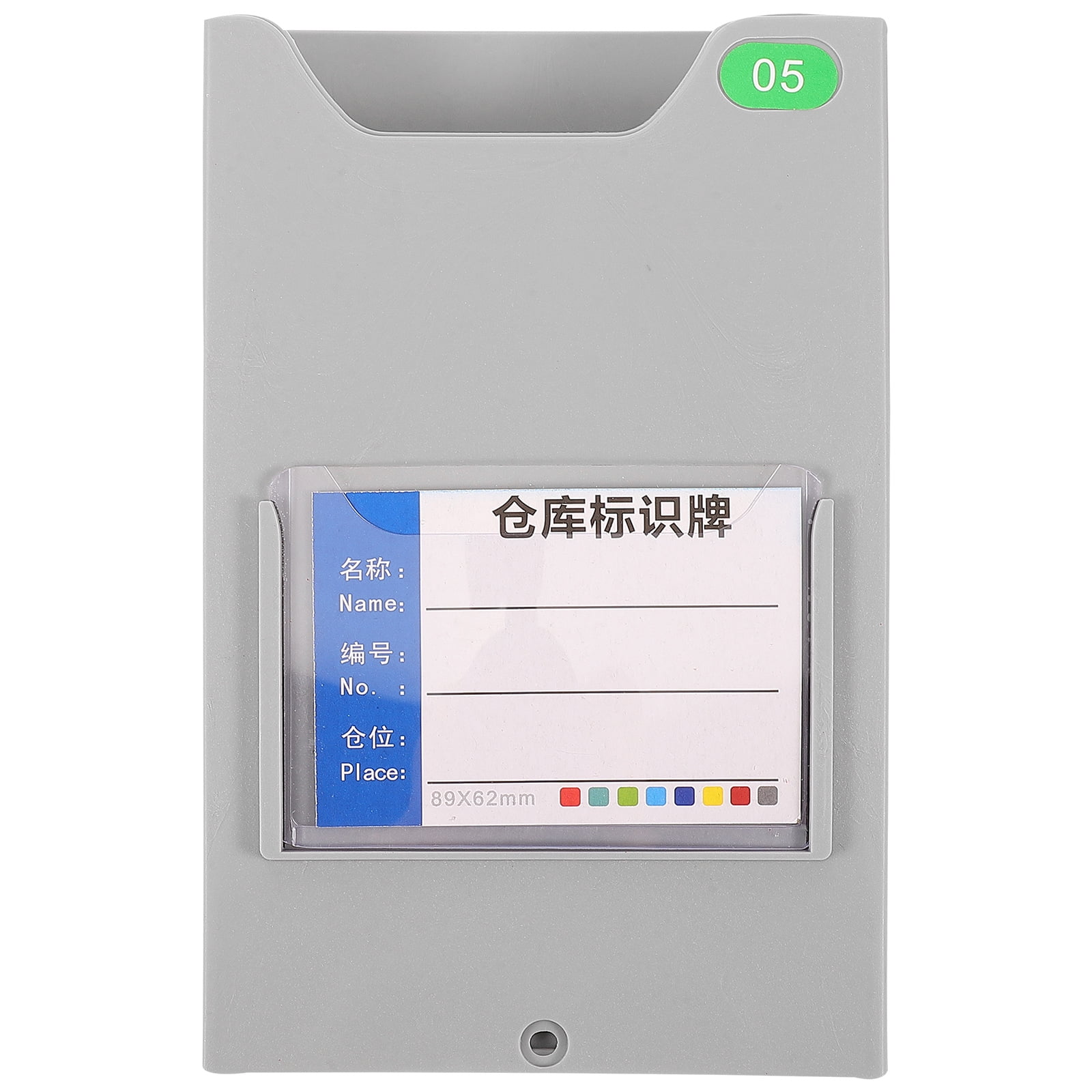 CYLINDSOME Time Card Rack Warehouse Material Card Rack Hanging Time ...