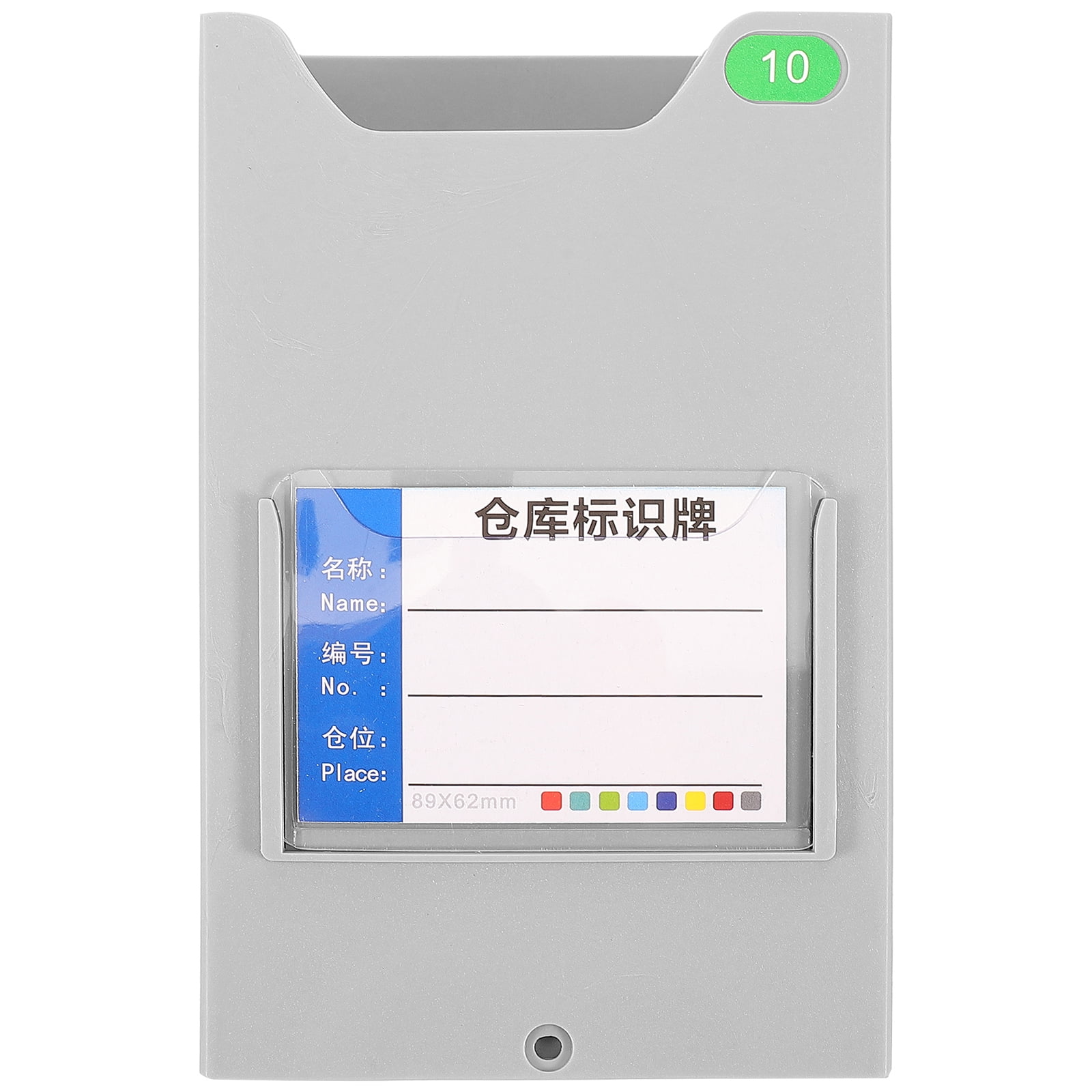 CYLINDSOME Time Card Rack Warehouse Material Card Rack Hanging Time ...