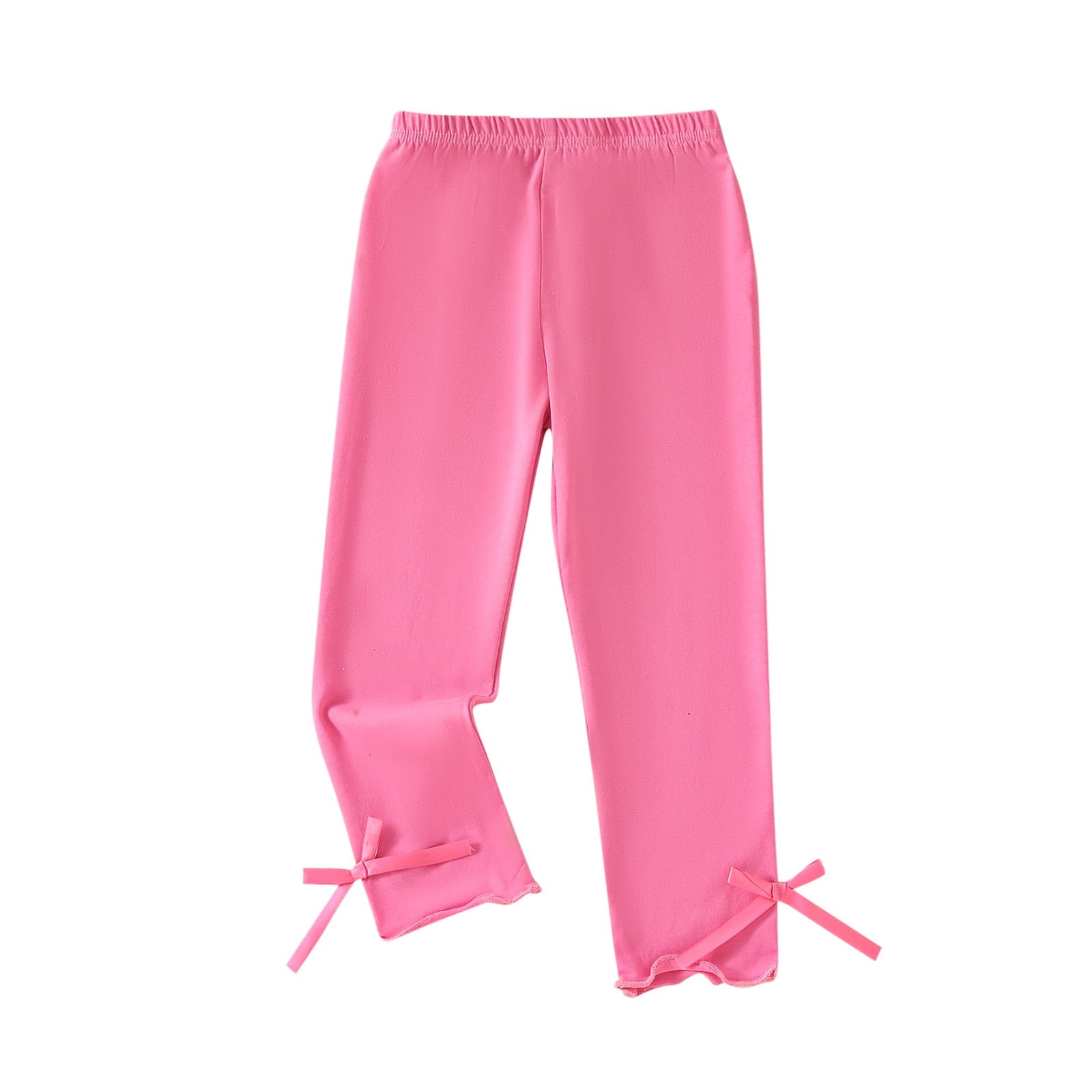 CYMMPU Toddler Girls Long Pants-Viscose Made from Bamboo, Kids Solid ...