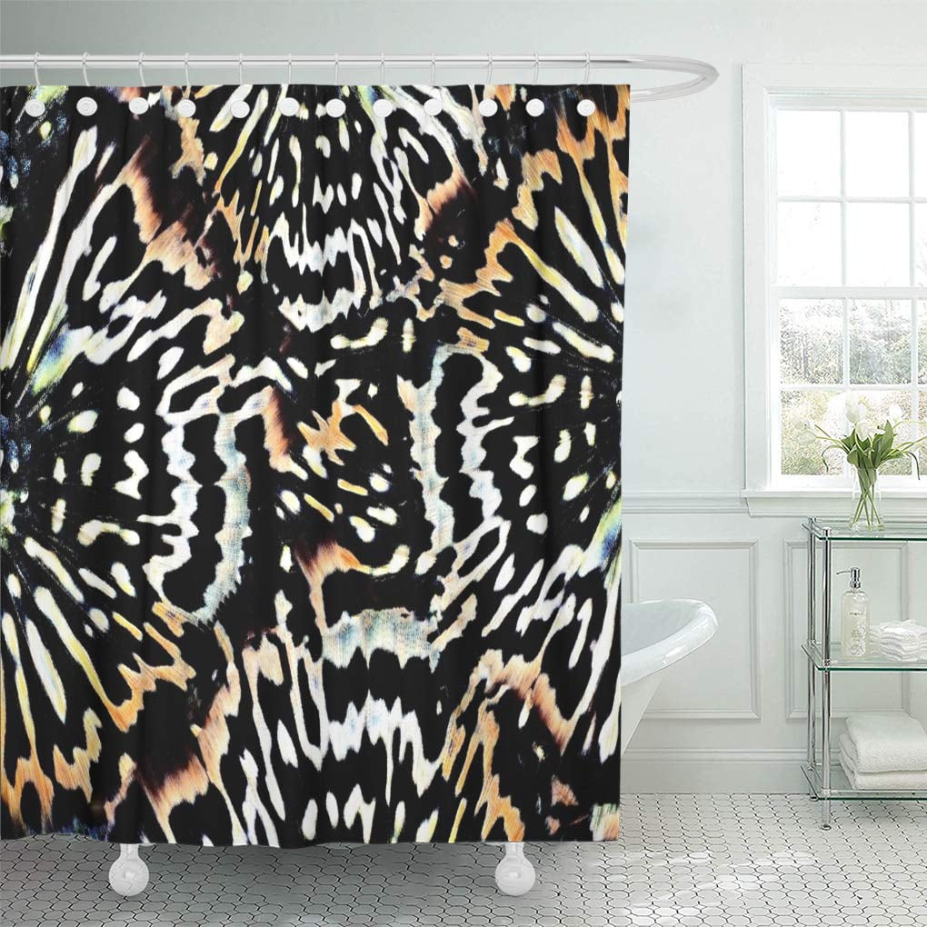 CYNLON Abstract Orange Butterfly Wing Pattern Skin Safari Camouflage ...