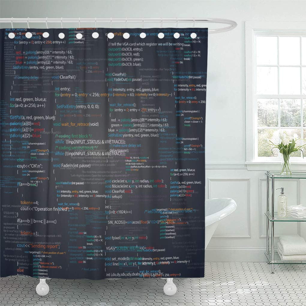 CYNLON Abstract Programming Code Screen Different Parts of Algorithms Software Developer ...