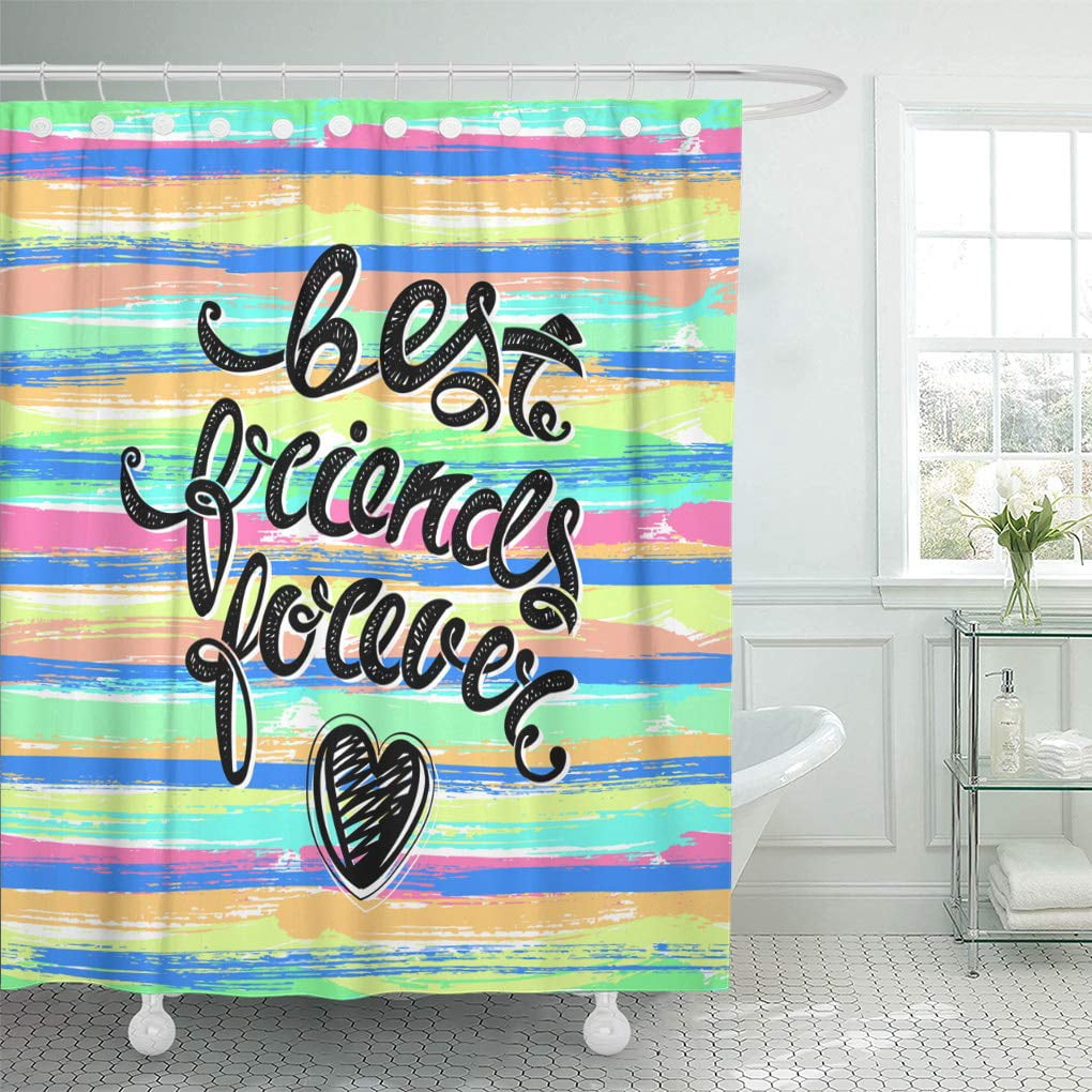 CYNLON BFF Best Friends Forever Letters Applique Brotherhood Creative ...