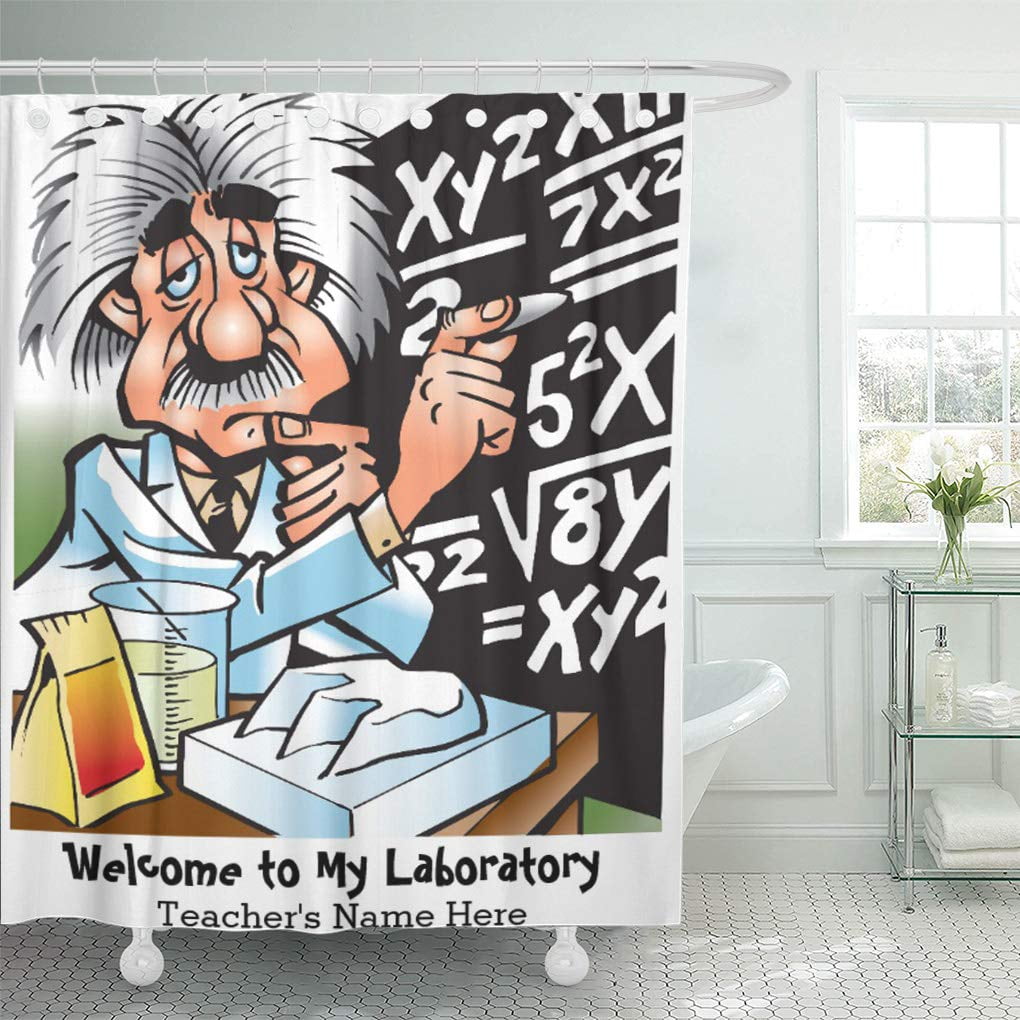 CYNLON Back Funny Mad Scientist School Fun Chemistry Math Science ...
