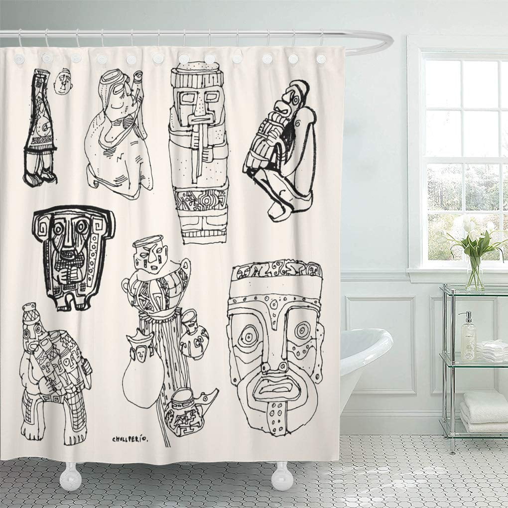 CYNLON Black American Musical Instruments Collection Maya Aztec Inca ...