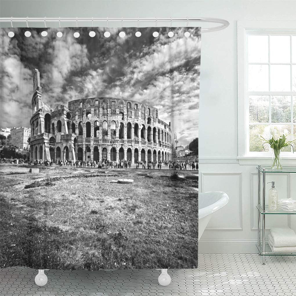 CYNLON Black Colosseum The Majestic Coliseum Amphitheater Rome Italy ...