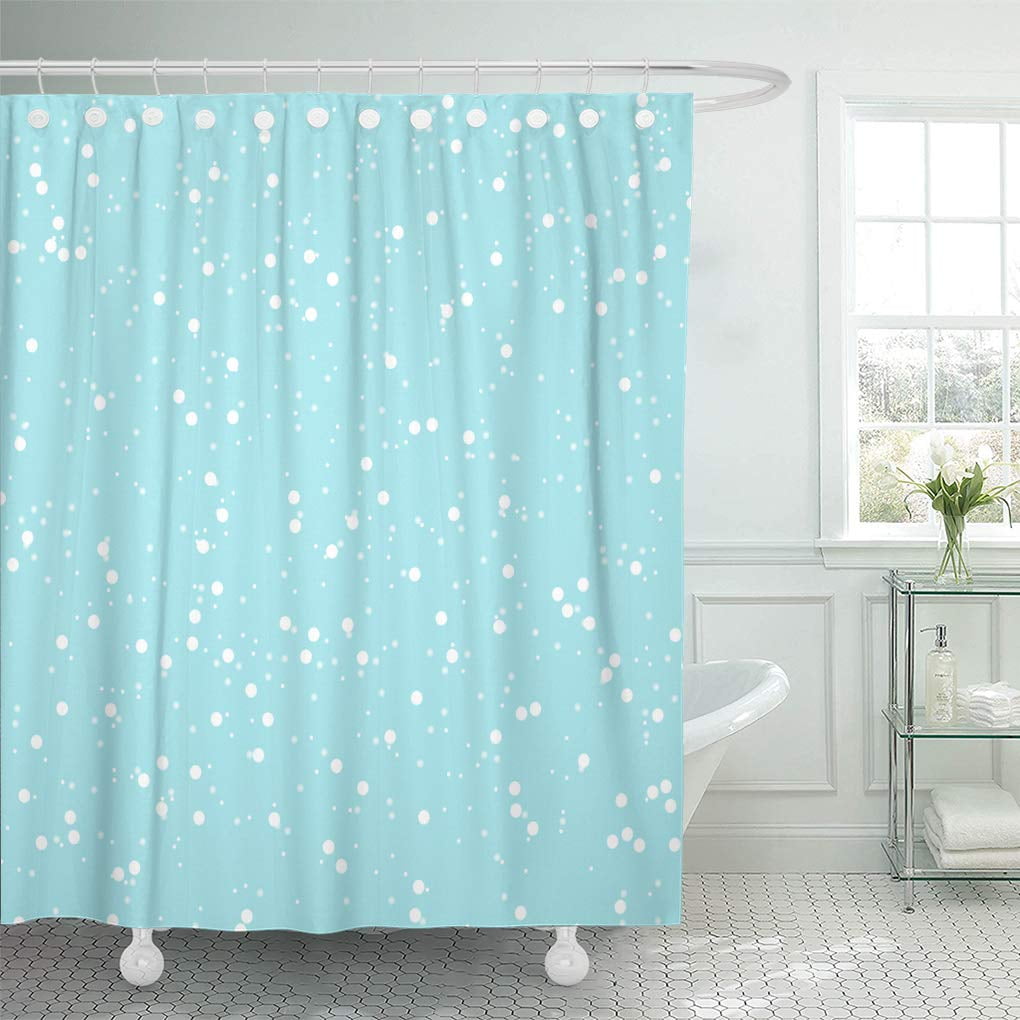 Cynlon Blue Pattern Falling Snow Snowflakes Winter Snowing Sky Fall