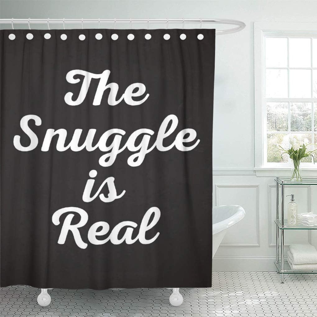 CYNLON Humour Snuggle is Funny Jokes Fun Hug Cuddle Sleep Bathroom ...