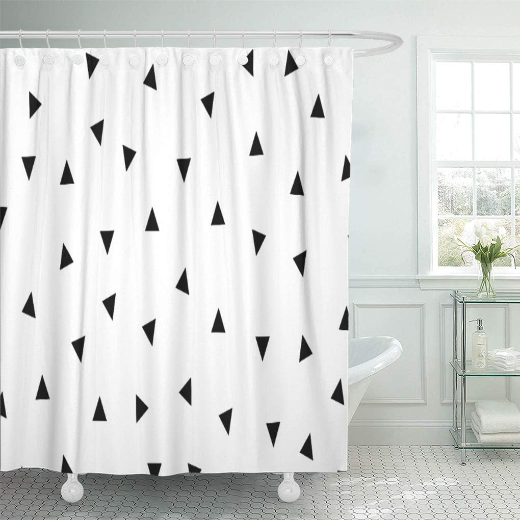 CYNLON Kid Triangle Geo Rectangle Shape Black Triangles Geometric ...