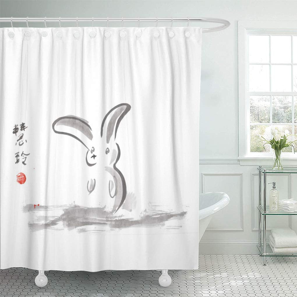 CYNLON Painting Sumi Story Der Kleine Hase Xiao Tuzi Rabbit Bathroom ...