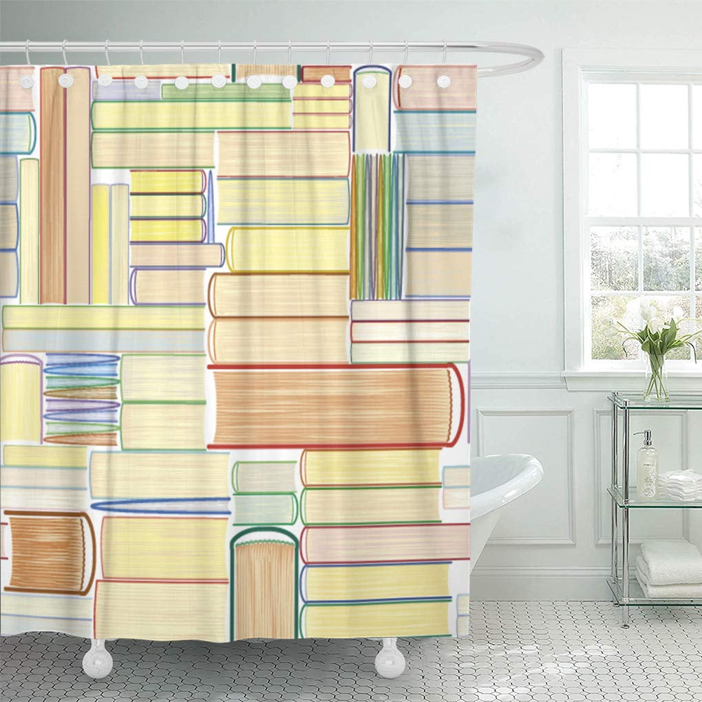CYNLON Pattern Books Library Bookworm Leaflet Bookcase Reading Swatch ...