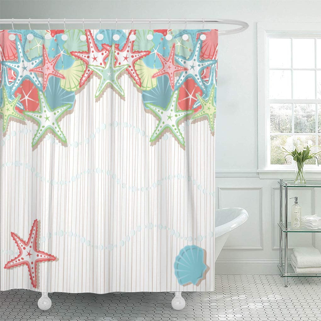 Coral Colored Beach Decor