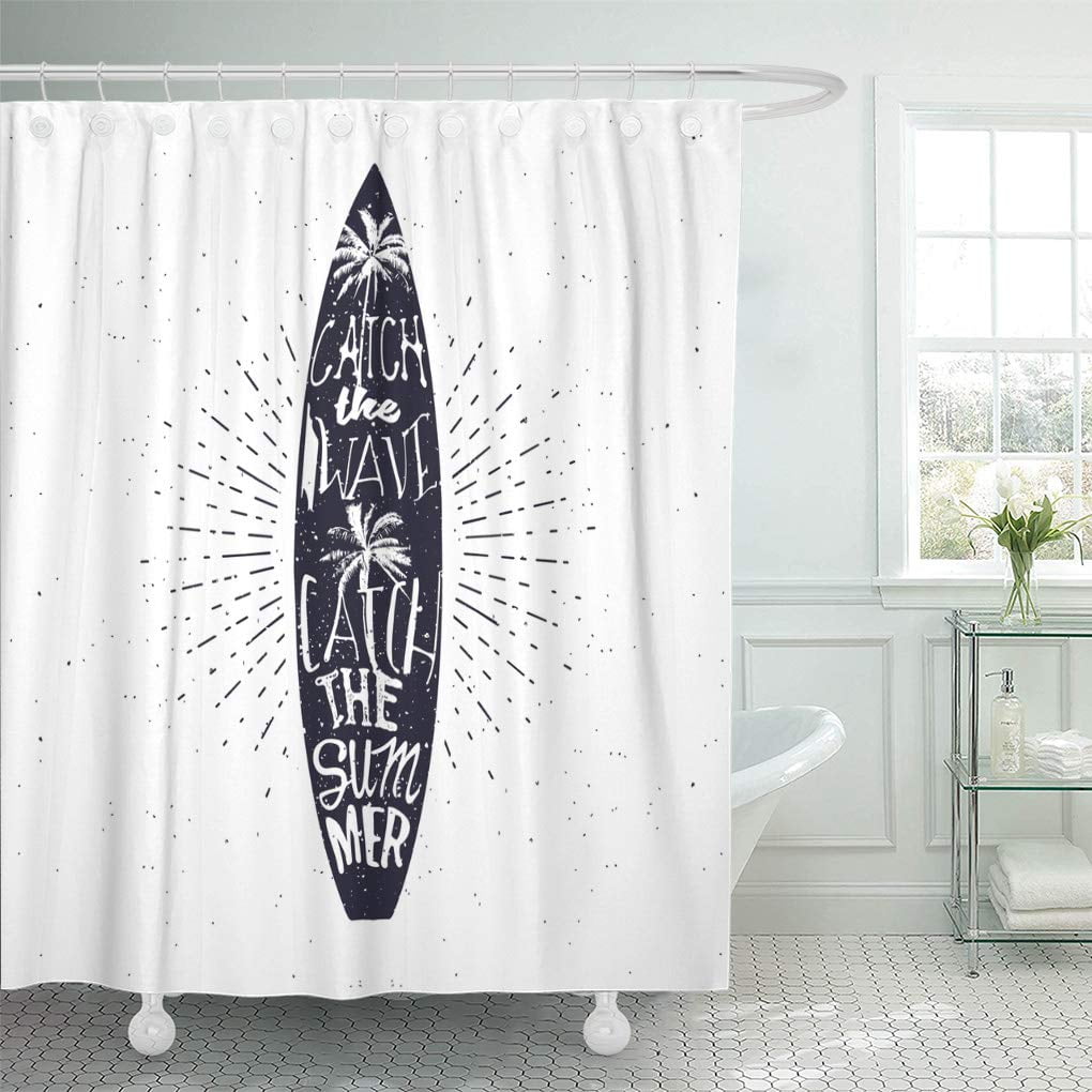CYNLON Surf Surfing Related Summer Lettering Inside The Surfboard Catch ...