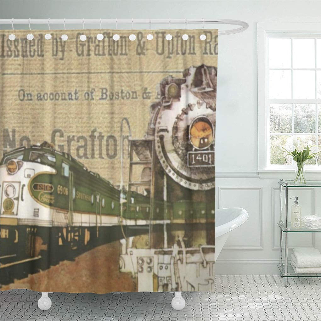 CYNLON Tracks Vintage Train Travel Old Transportation Engine Railway ...