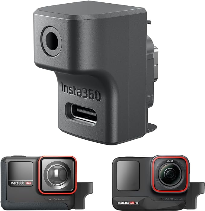 CYNOVA Insta 360 Ace Pro Mic Adapter for insta360 Ace Accessories ...