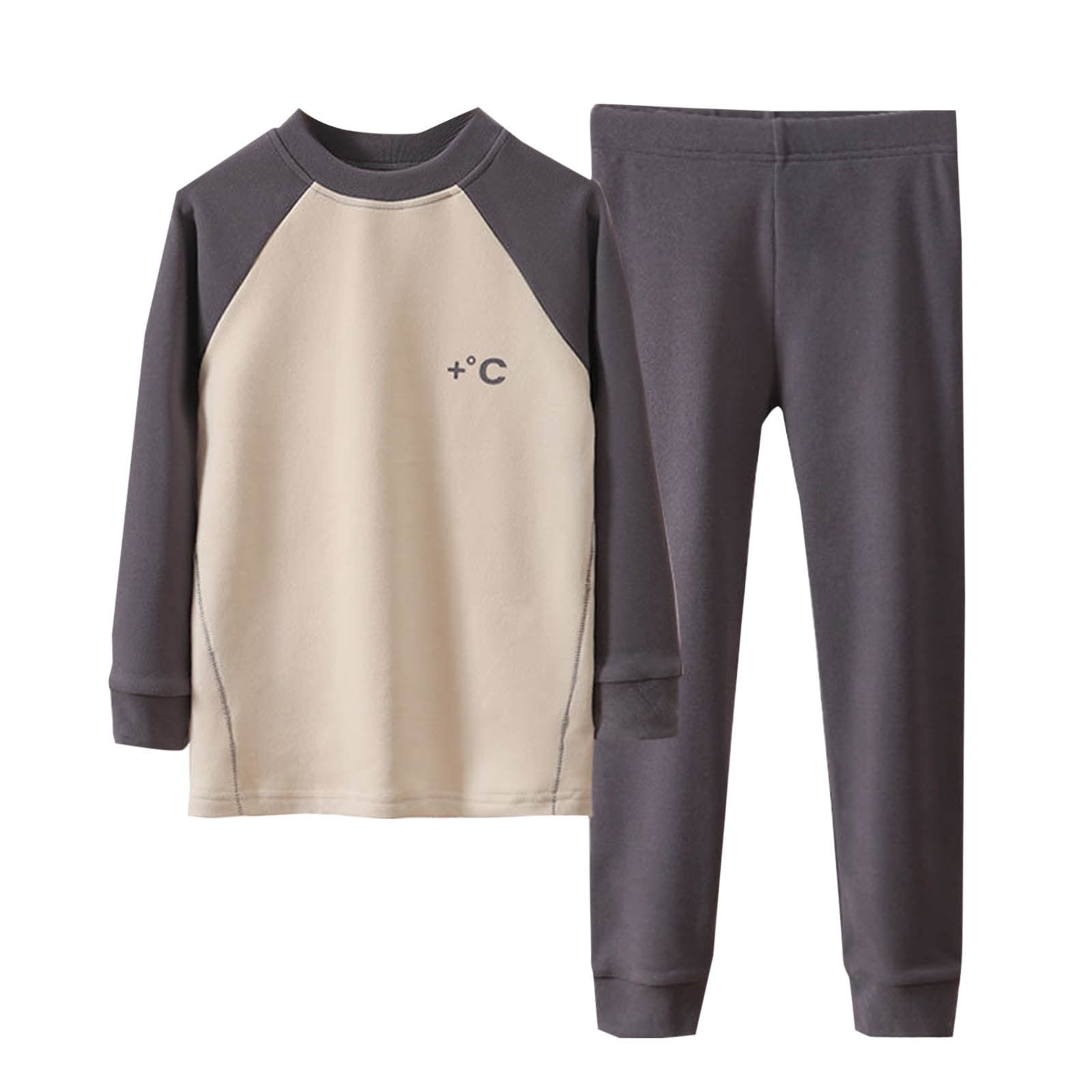 CYRBOKO Boys Base Layer Sets, Cotton Lightweight Elastic Waist Long ...