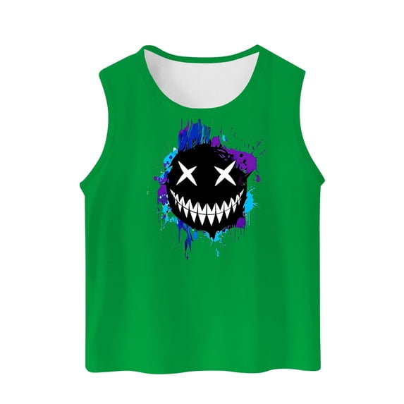 CYRBOKO Boys Tank Tops, Casual Crew Neck Athletic Summer Sleeveless ...