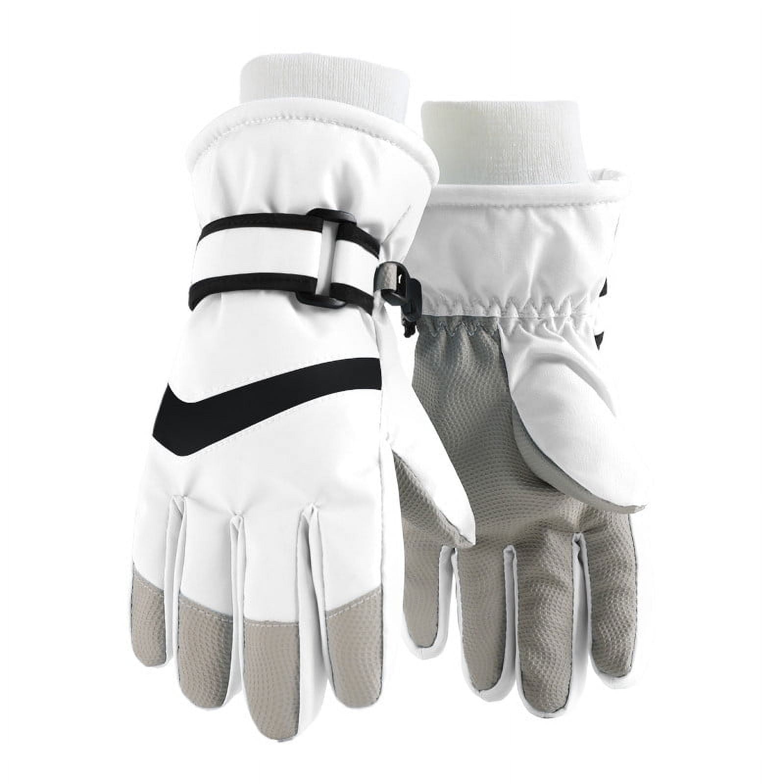 CYRBOKO Girls Winter Gloves, Fleece Waterproof Athletic Thermal Thermal ...