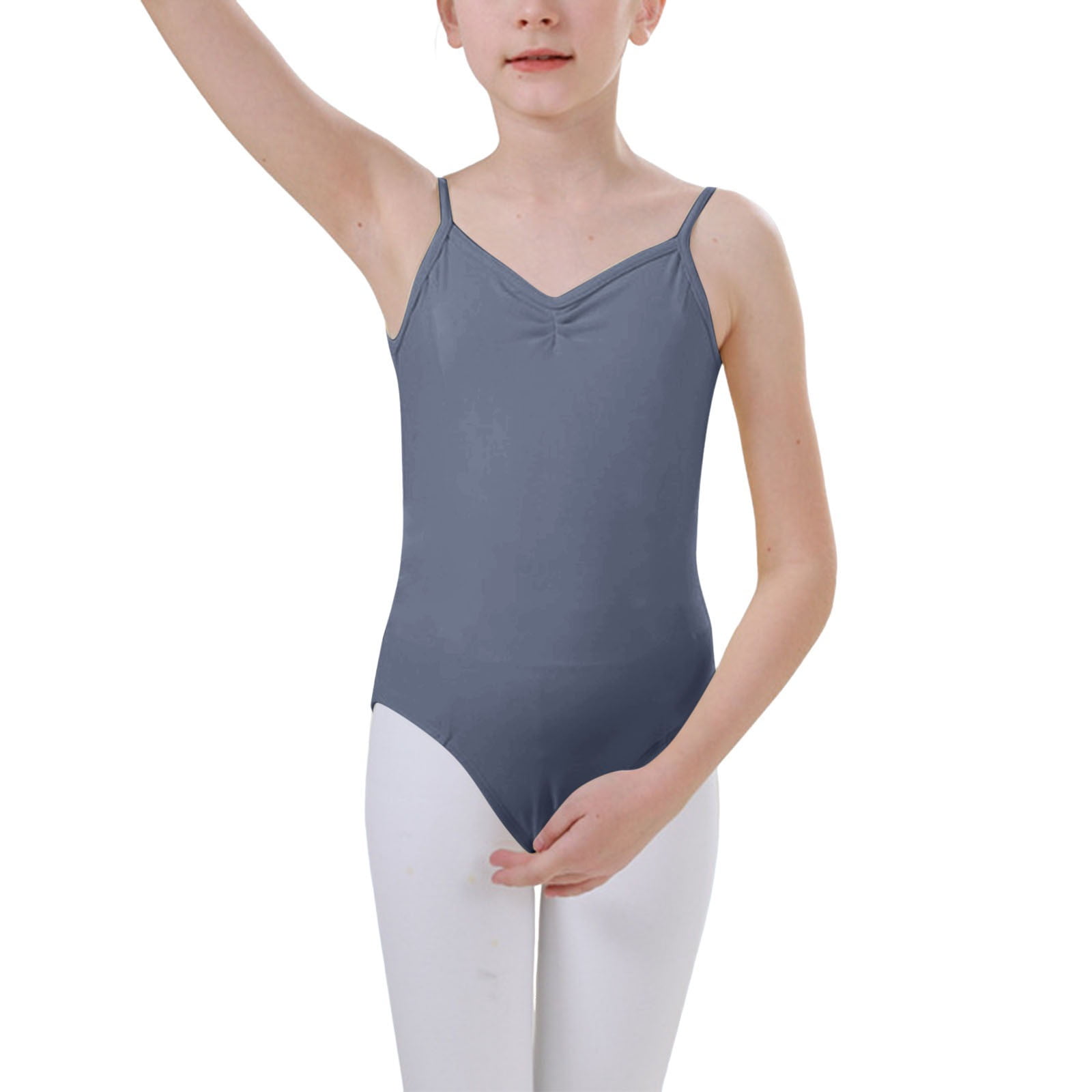 CYRBOKO Gymnastics Leotards for Girls, Backless Stretchy Spaghetti ...