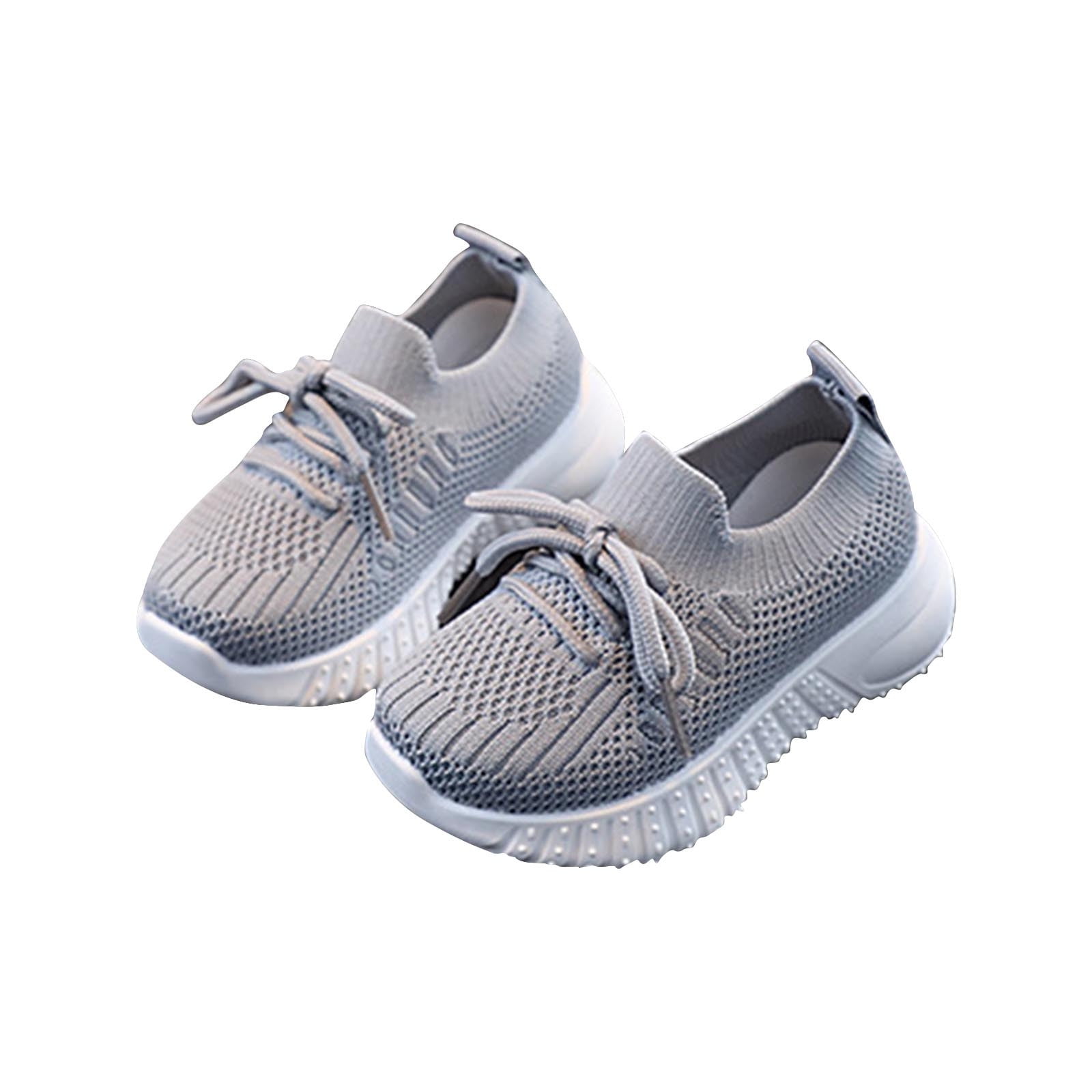 CYRBOKO Toddler Girls Court Sneakers, Slip On Casual Breathable Slip On ...