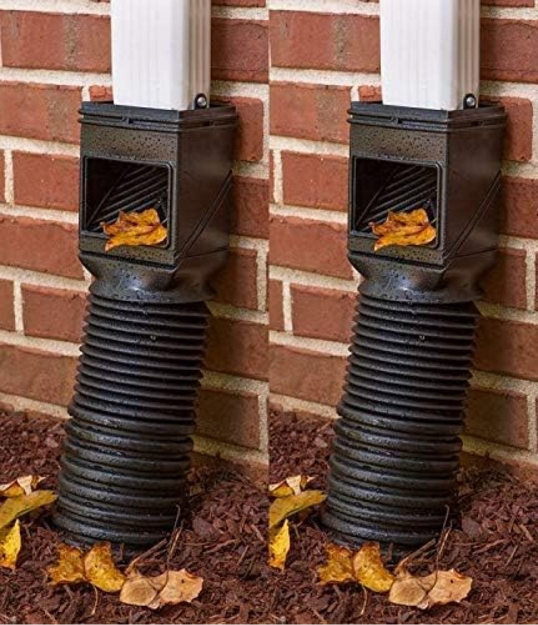 CYRP 4 Pack 4400 Black InvisaFlow Downspout Strainer/Filter - Walmart.com