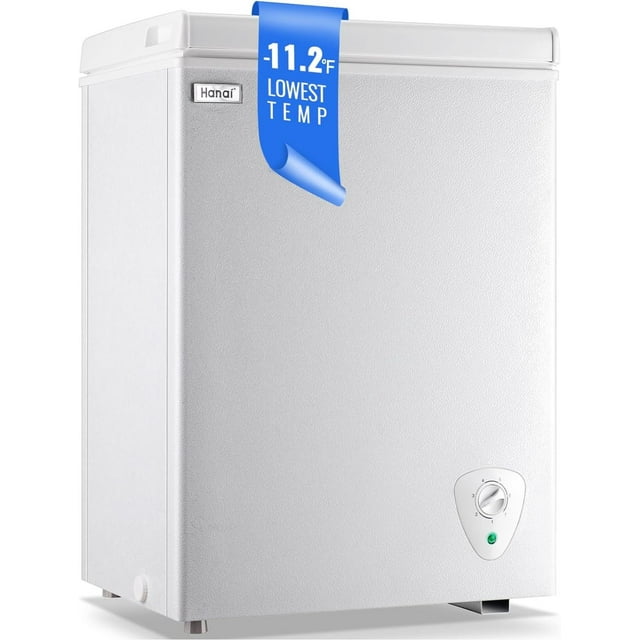 CYRP Chest Freezer Mini Small Deep Freezers Apartment Dorm Freezeing ...