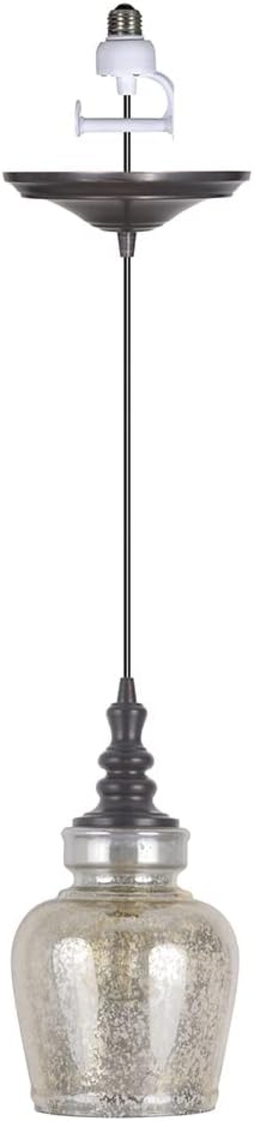 CYRP Instant Pendant Light - Brushed Bronze Mercury Glass - 4”-6 ...