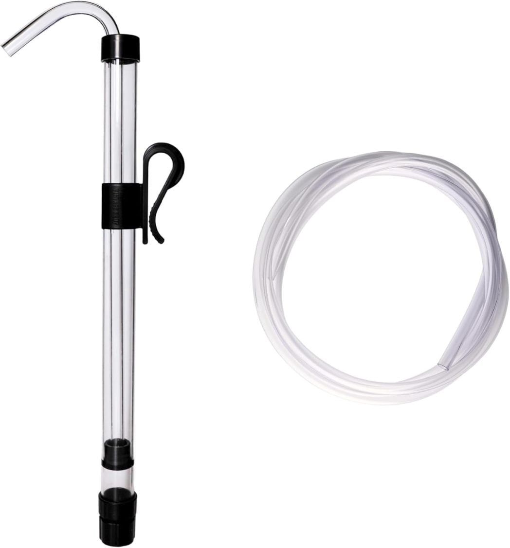 CYRP Mini, Auto Siphon Clamp and 6', 3/8" Hose, Clear - Walmart.com