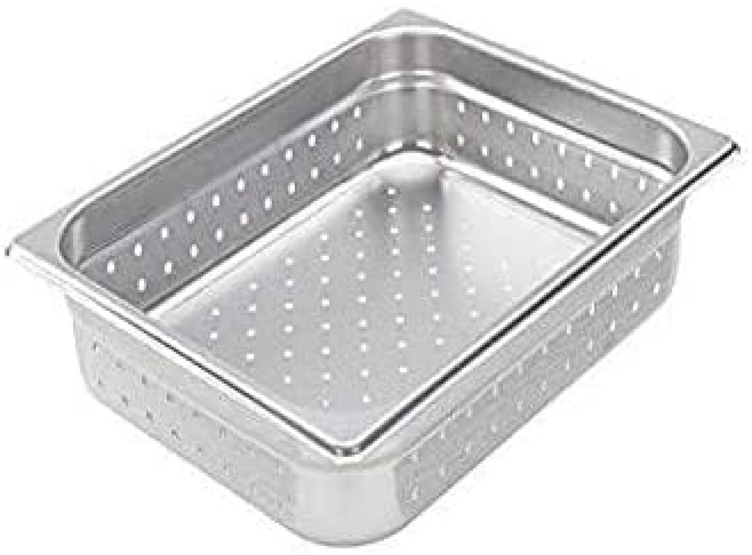 CYRP SPJH-202PF, 2-1/2-Inch Half-Size Perforated Steam Pan, 22 Gauge ...