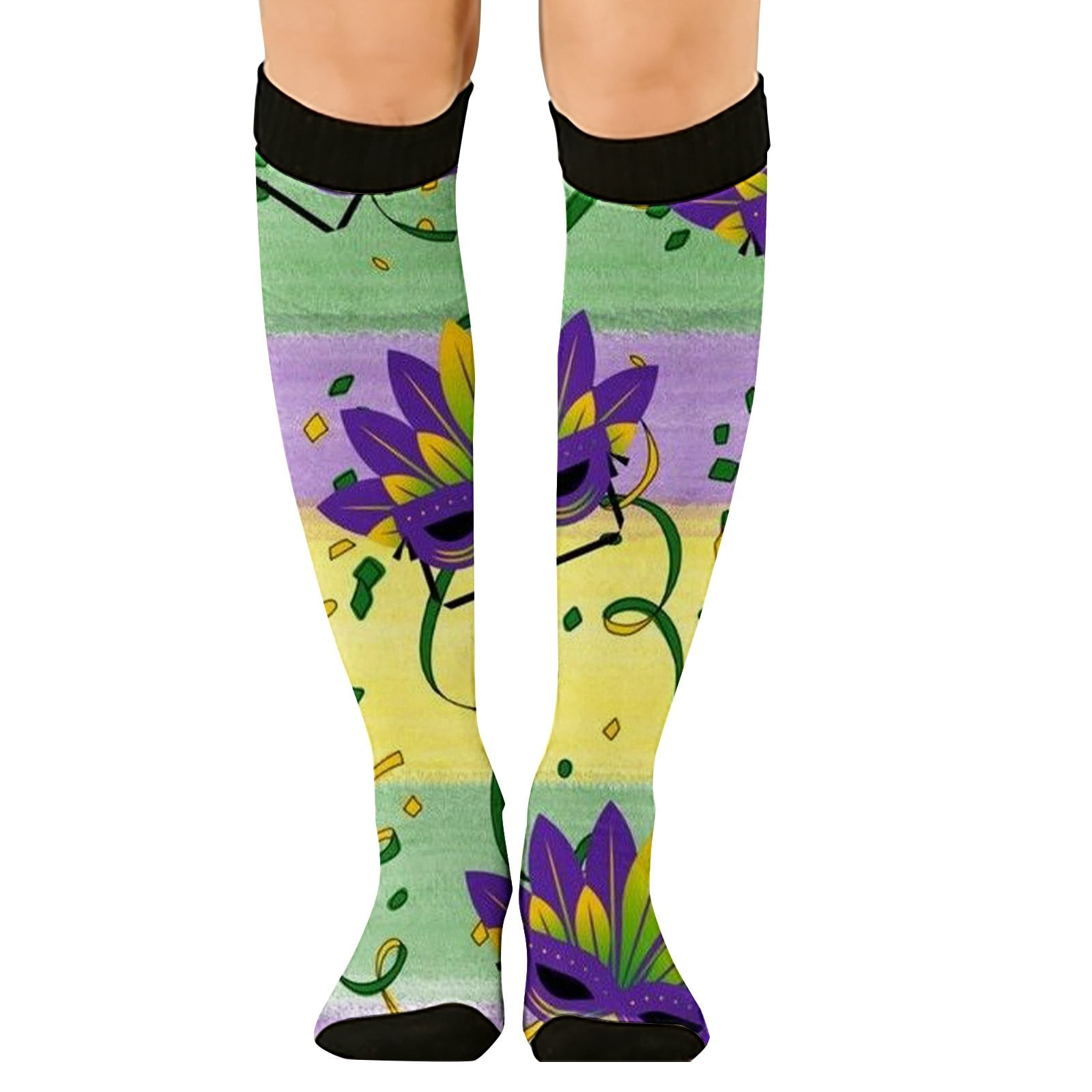 CYSFASHION Carnival No Show Socks Womens Knitting Winter Fashion ...