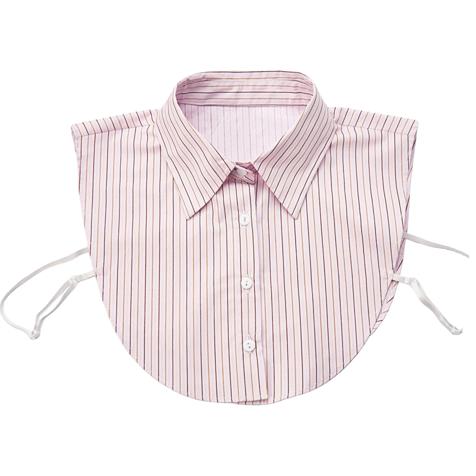 CYSFASHION Dickey Collar Blouse for Women Solid Half Shirts Family ...