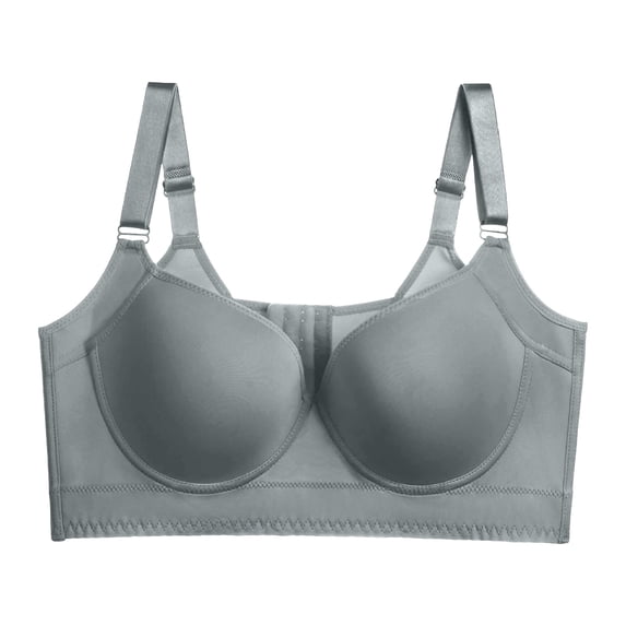 CYSFASHION Plus Size Bras for Women Strtch Lounge Wireless High Support ...