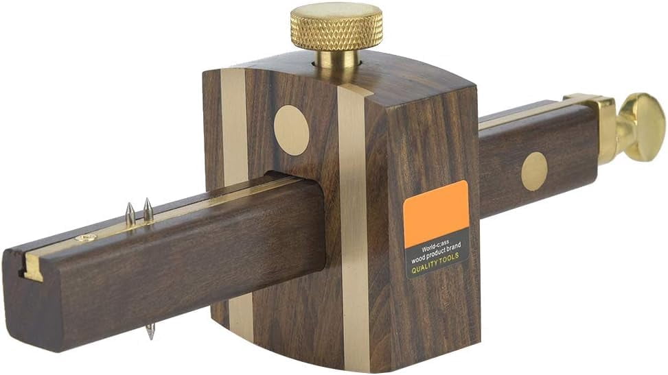 CYTGOUPER Adjustable Mortise Gauge,8 Inch Marking Gauge Woodworking ...
