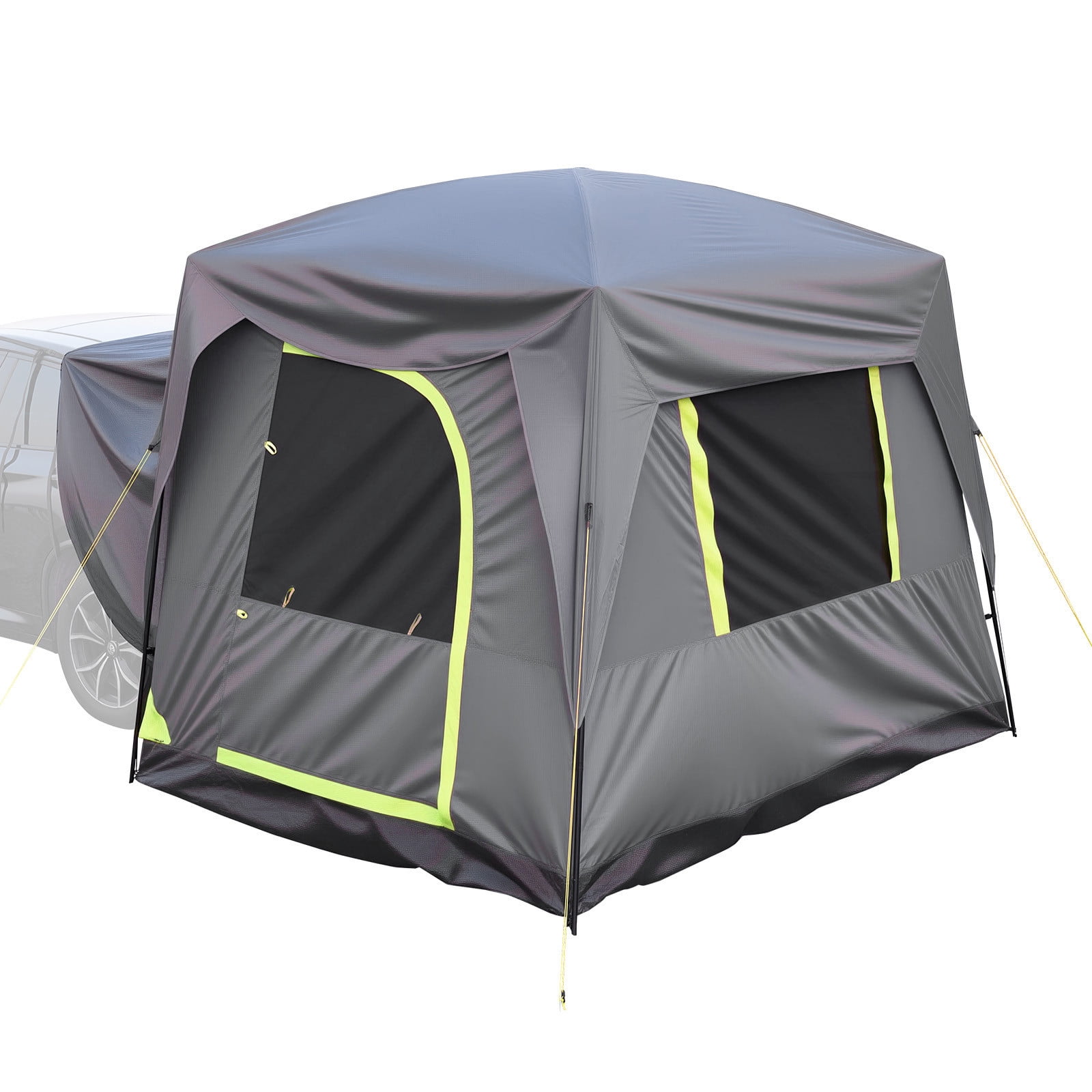 CYTROP 10' x 8' SUV Outdoor Camping Tent 2 Door Dual-Use Car Rear Tent ...