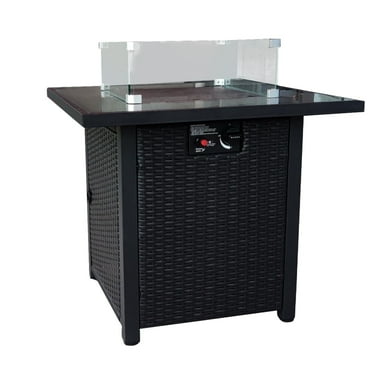 2-in-1 Rattan Hideaway Propane Gas Tank Table, Propane Gas Tank Cover ...