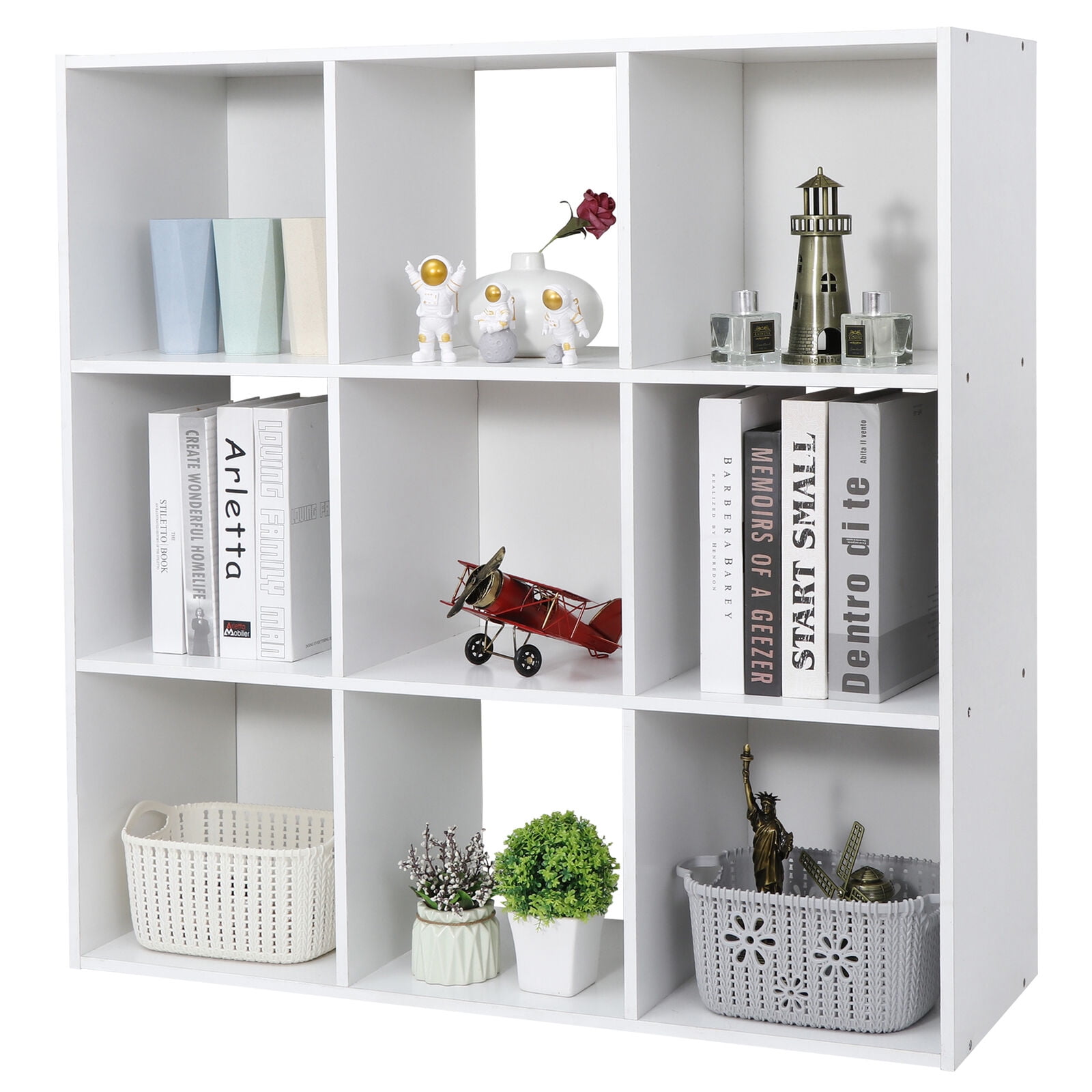 CYTROP 9/ Cube Storage Organizer Compartment Open Shelf Bookcase ...