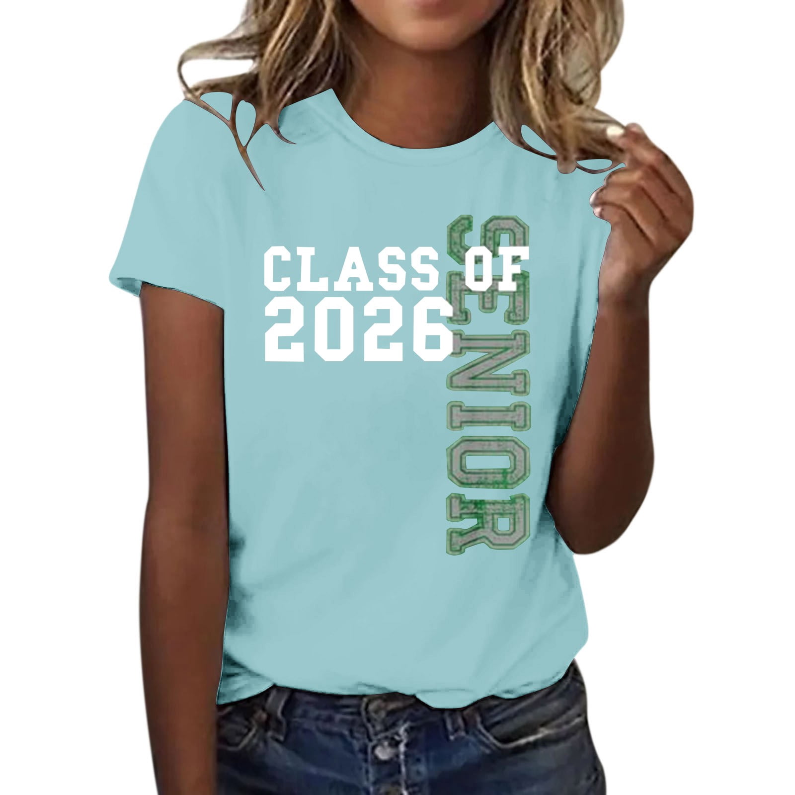 CYYOLLPF Class of 2026 Graduate T-shirt Class of 2026 Shirt Summer Tops ...