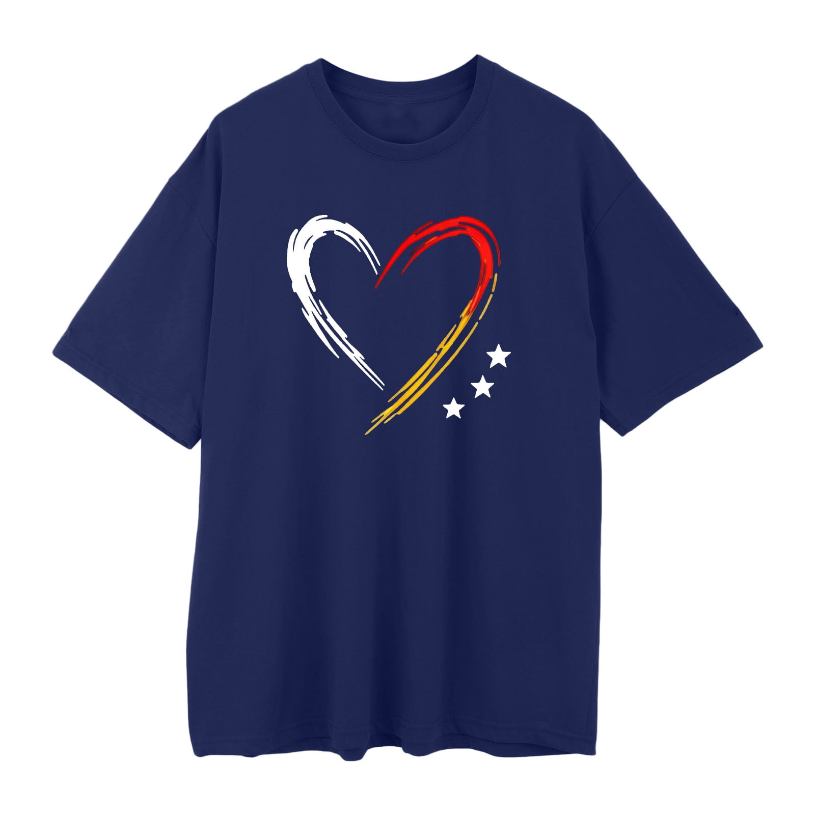 CYYOLLPF Football Tee Short Sleeve T Shirt Tee Shirts Womens Sport Fans ...
