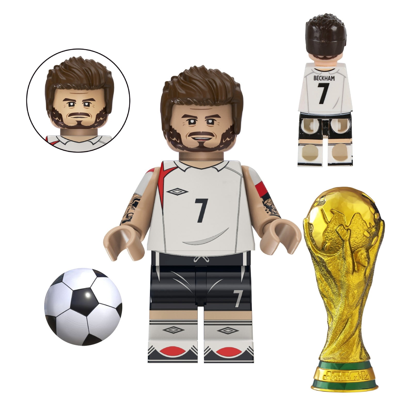CYZToys Soccer Star Building Block Figures Set - World Cup Football ...