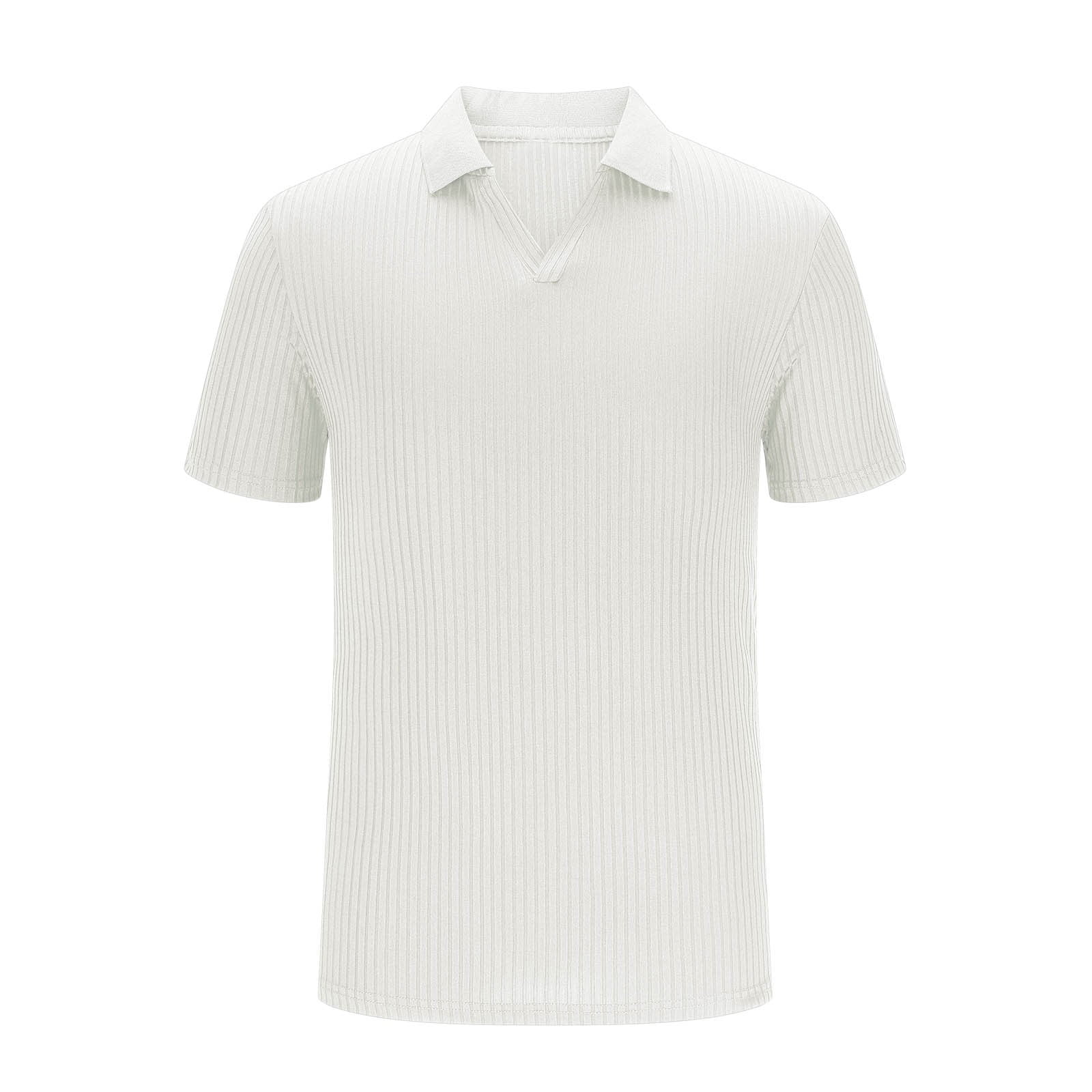 CYiJun George Men's Polo Shirts Short Sleeve Shirt Summer Lightweight ...