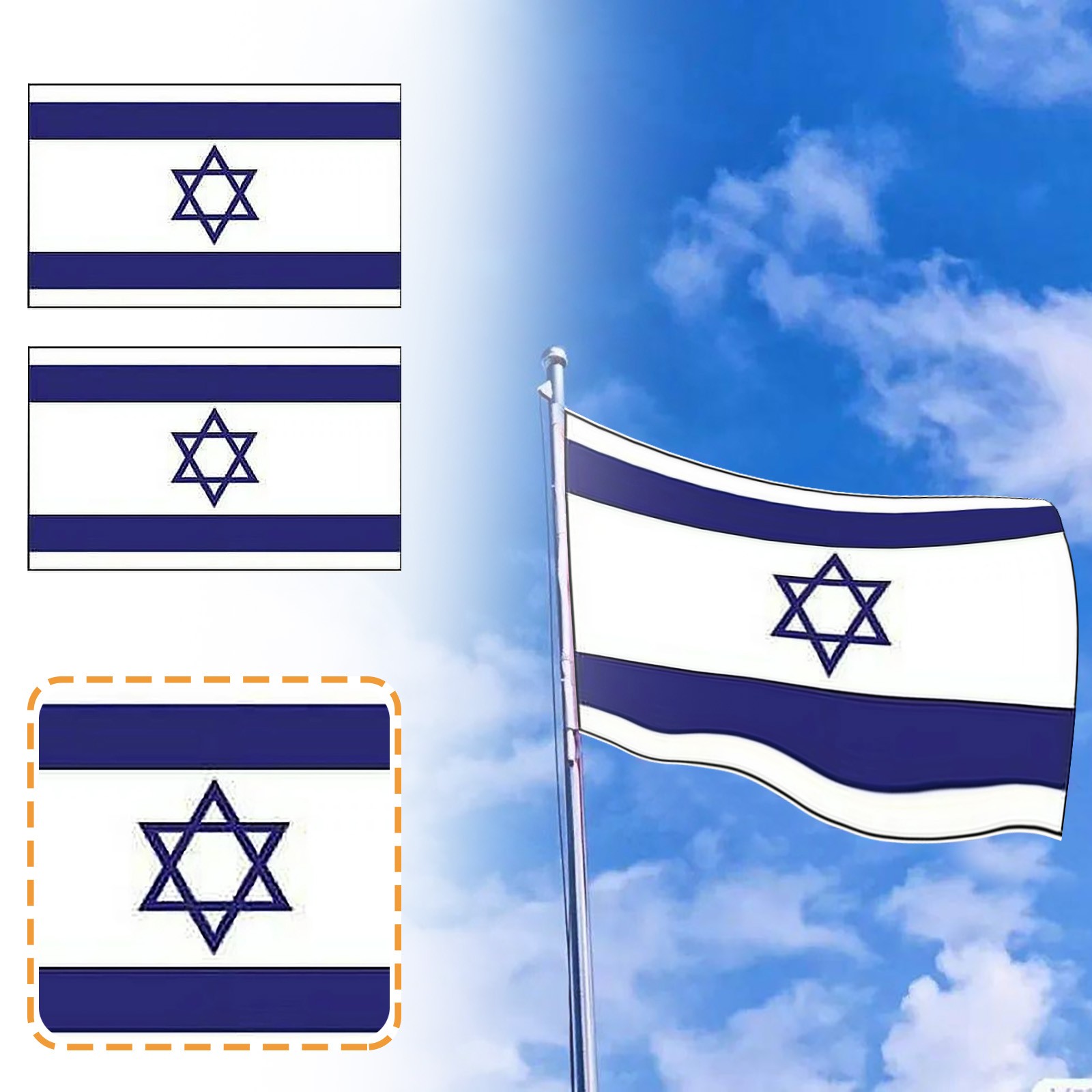 CZ TRADE American Flag 2x3 Foot Flag Fade Proof Canvas Header And ...