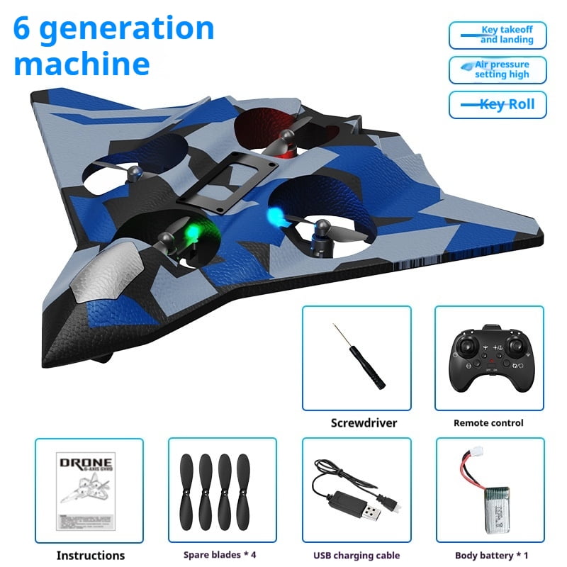 CZ36 High Foam Fighter Drone Remote Controlled Quadcopter Aircraft Toy ...