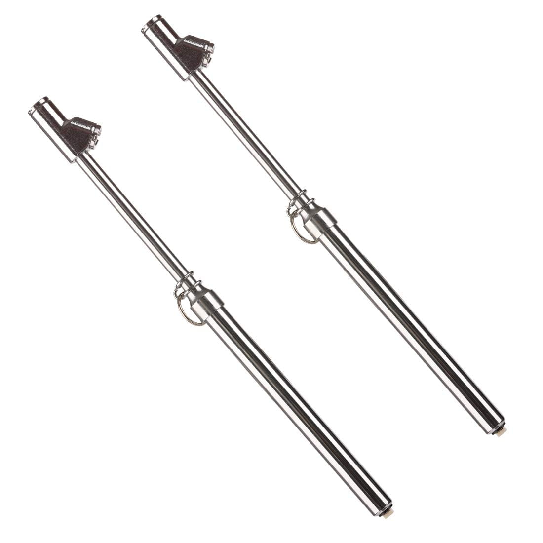 CZC AUTO 2 PCS Tire Air Pressure Heavy Duty Straight-on Dual Head ...