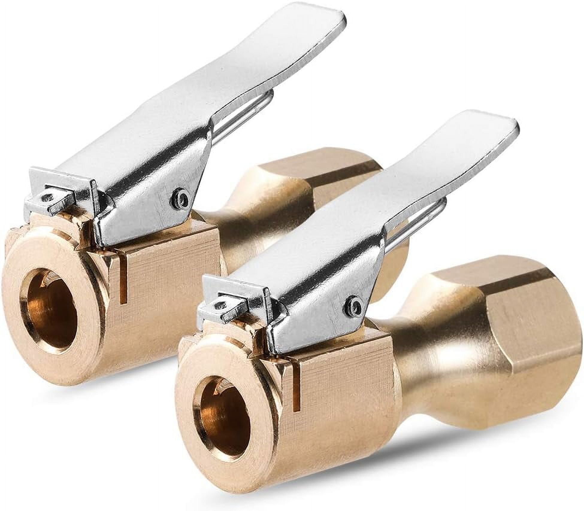 CZC AUTO Closed Flow Straight Lock-On Air Chuck with Clip, for Tire ...