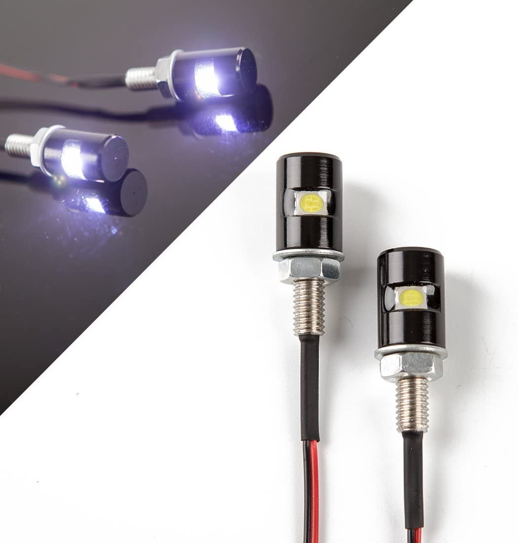 CZC AUTO LED Light License Plate Bolts lack Aluminium Light Holder ...