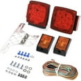 CZC AUTO LED Trailer Lights Kit 12V Dot Certified Waterproof Tail Light ...